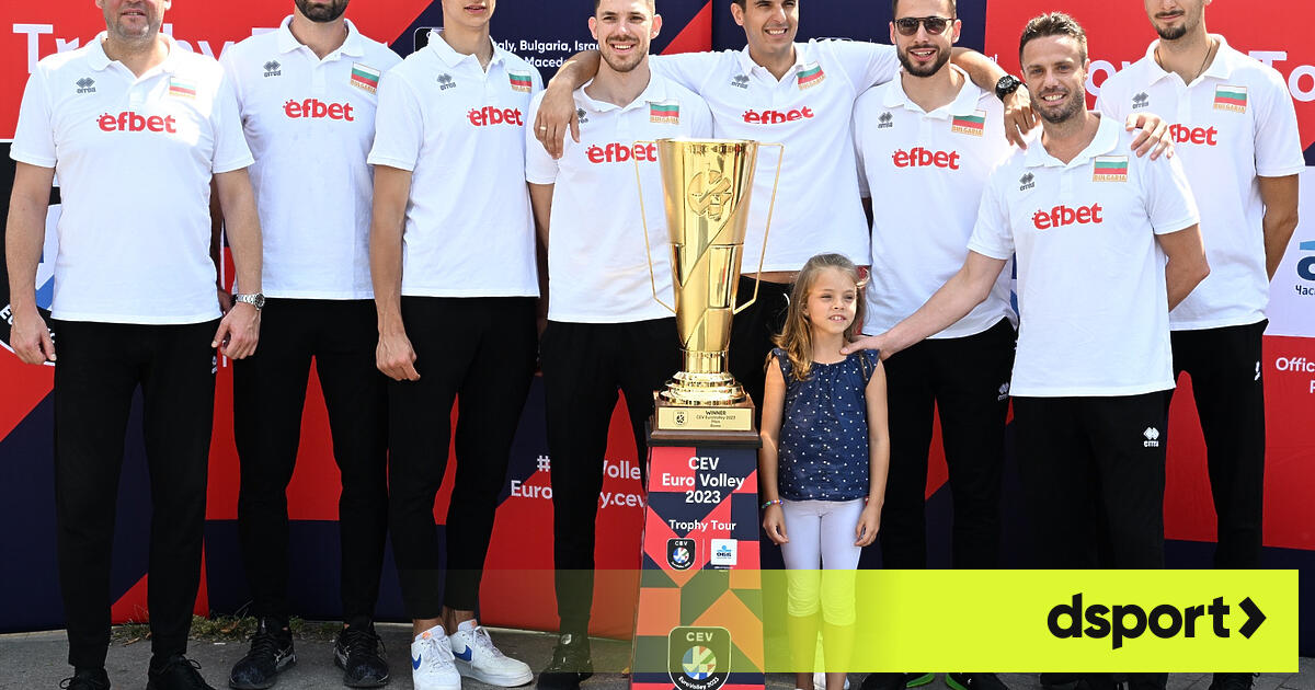 Златната купа за Евроволей 2023 официално беше представена във Варна - Dsport.bg